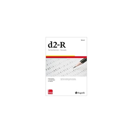D2-R TEST DE ATENCION MANUAL KIT CORRECCION 25 USOS PRUEBA COMPLETA ...